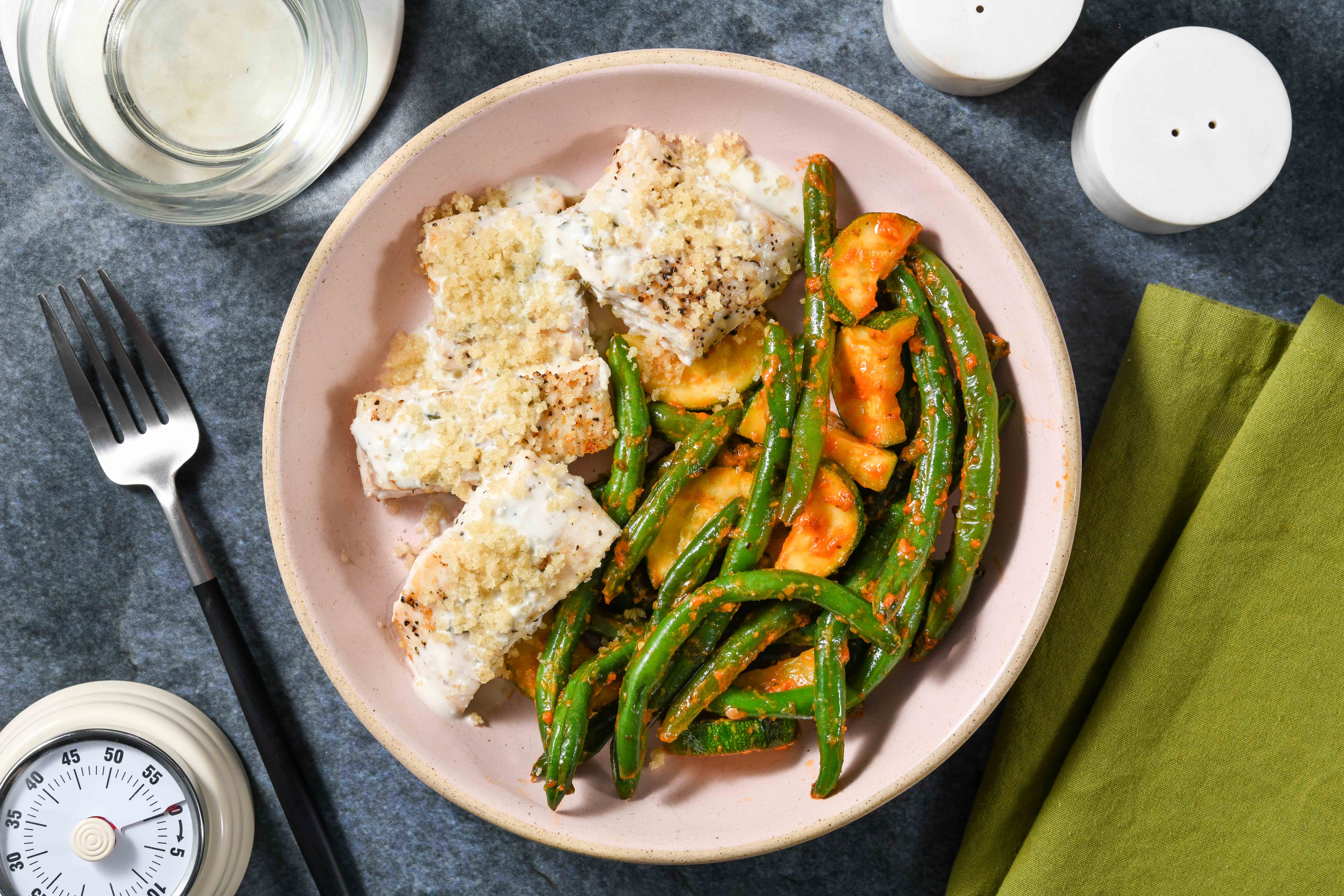 Mahi-Mahi in Creamy Lemon Sauce Recipe - Home Chef