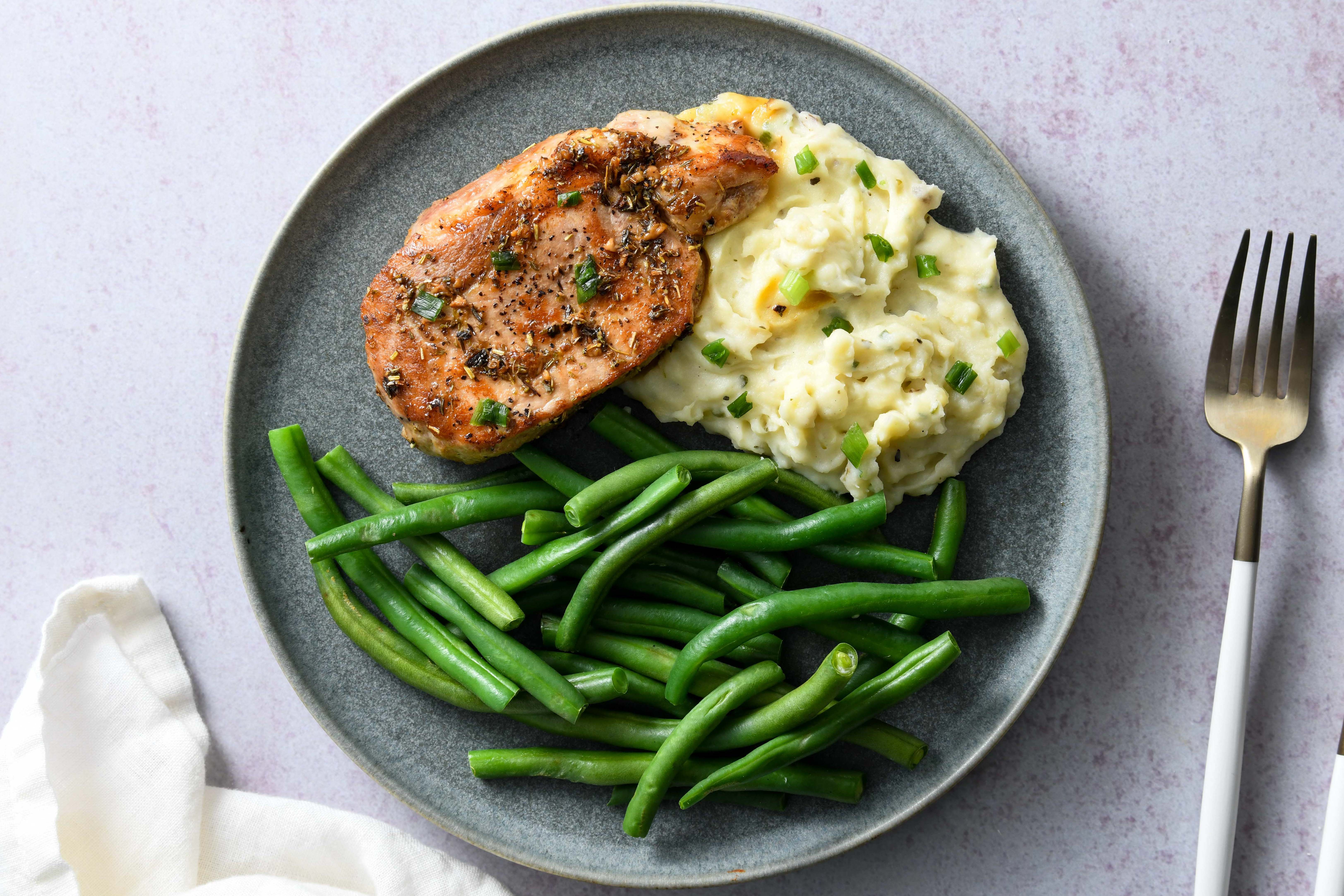 Honey Mustard Pork Chop Recipe - Home Chef